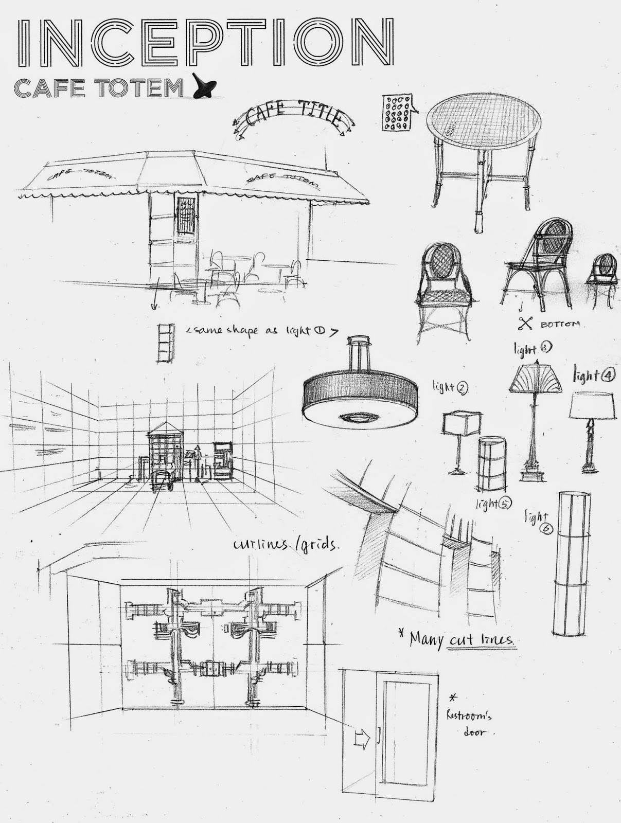 Gina Chang: Design a real place -- Inception Theme Cafe