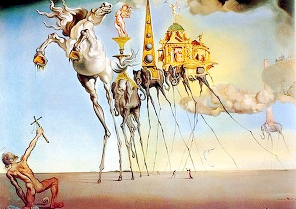 El arte es su máxima expresión : Cuadros Surrealistas de Salvador Dalí