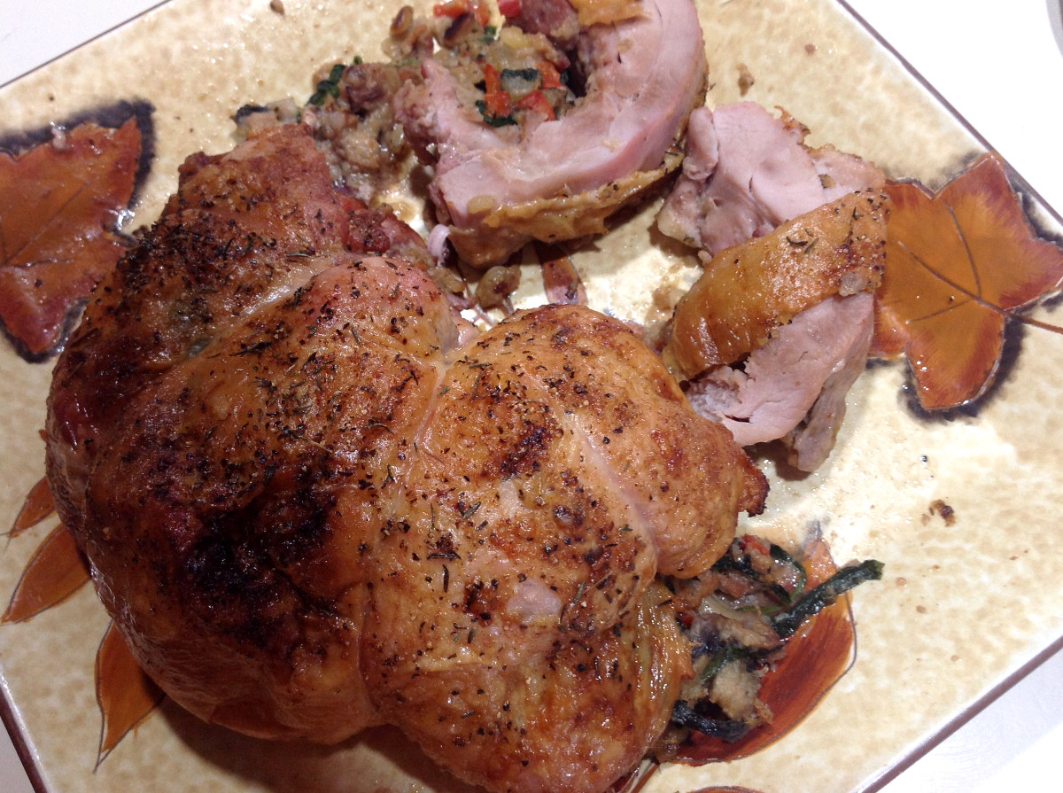FIBER INTO ART by Heidi: Stuffed Turkey Thigh/Legs