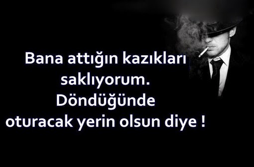 Sert Sözler Resimli