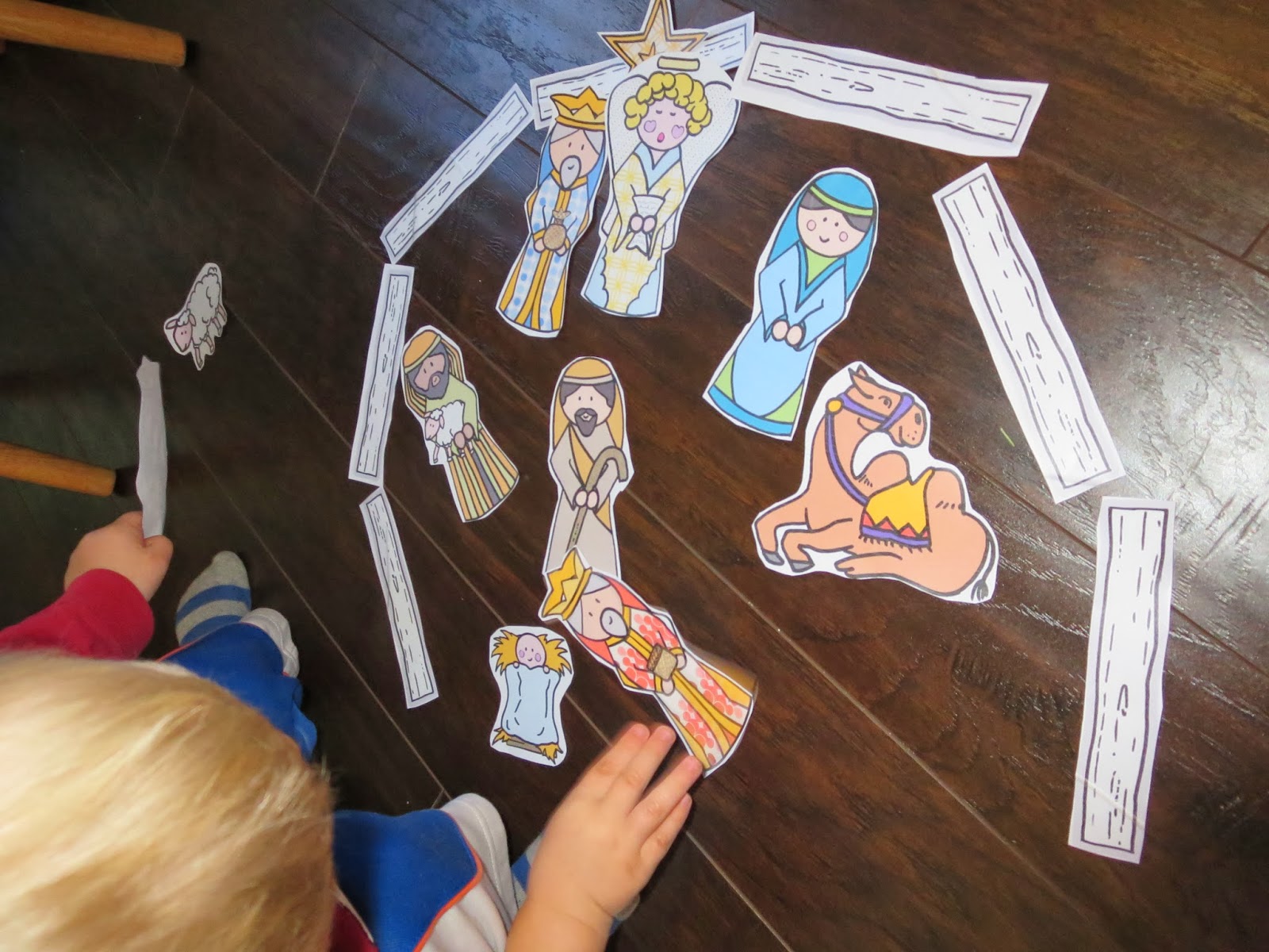 Simple Cheap Nativity That Kids Can Really Play With