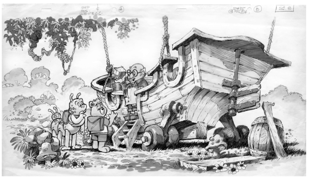 Drawn to Imagination: Art from an Ill-Fated Teddy Ruxpin Feature