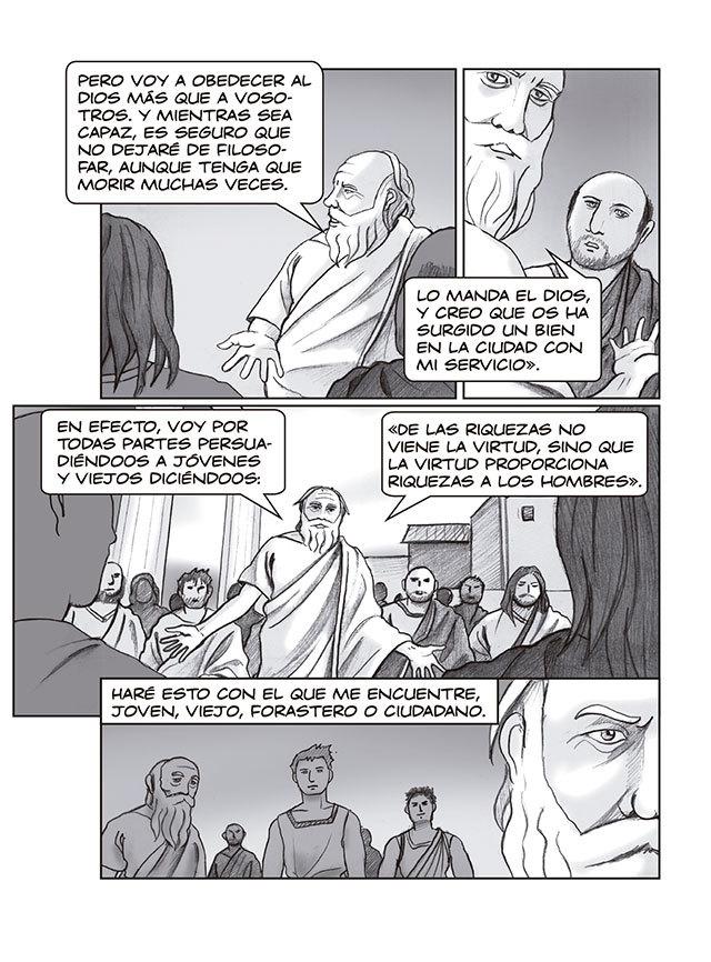 Galicia Comic: La muerte de Sócrates. El manga