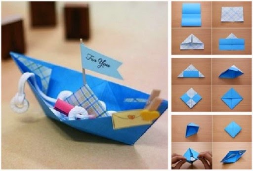 origami boat instructions ~ simple origami for kids