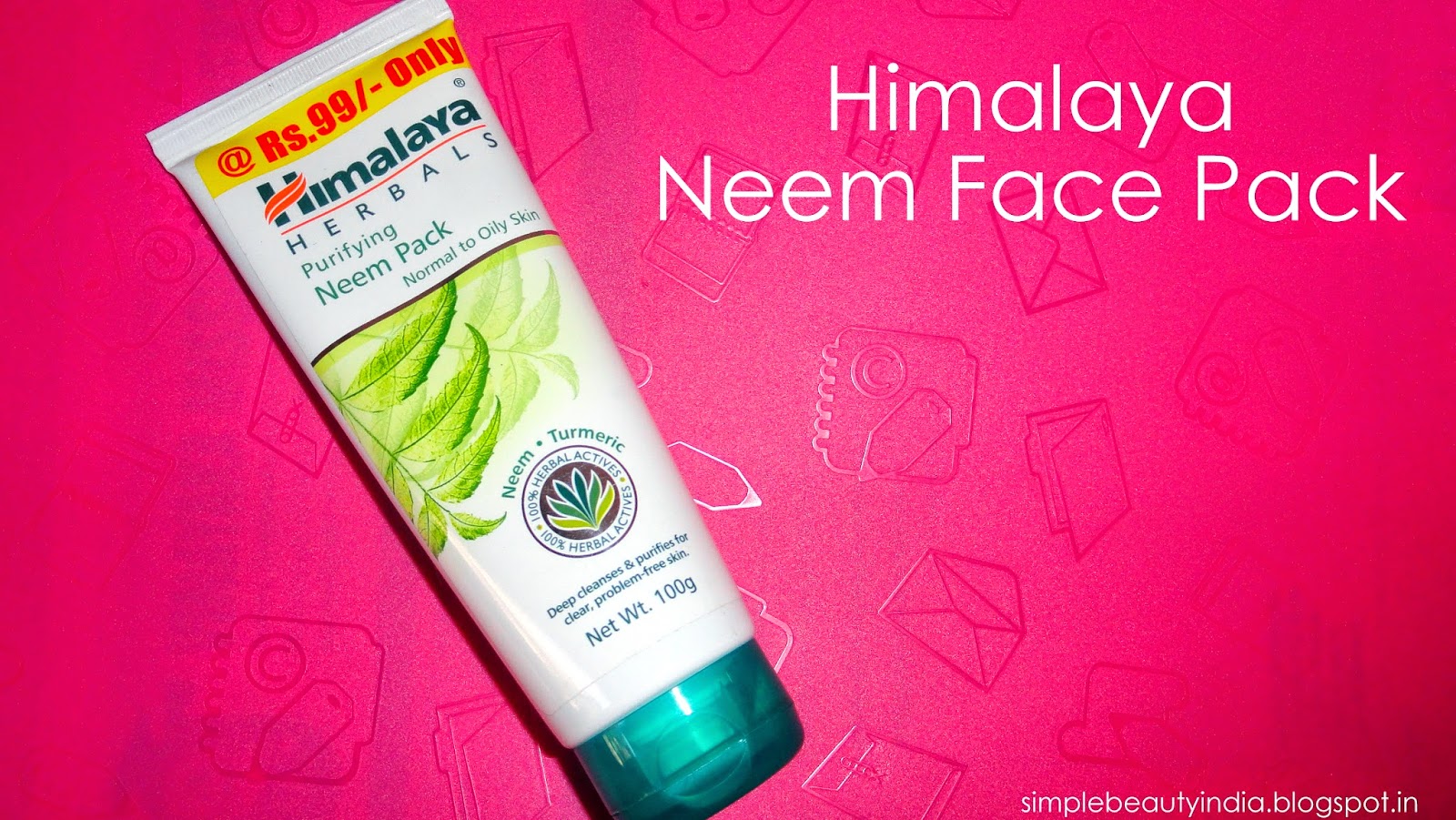 Himalaya Purifying Neem Pack: Review and Swatch - BEAUTY GRIN