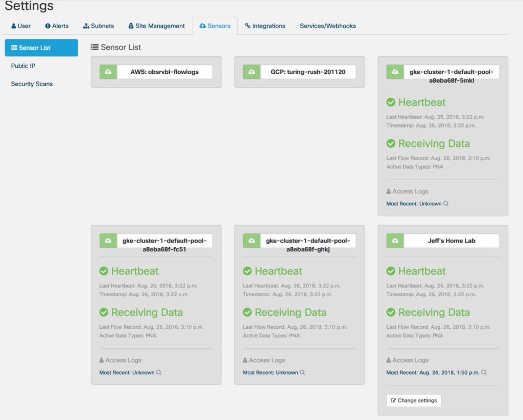 Deploying Stealthwatch Cloud in a Google GKE Kubernetes Cluster | Cisco ...