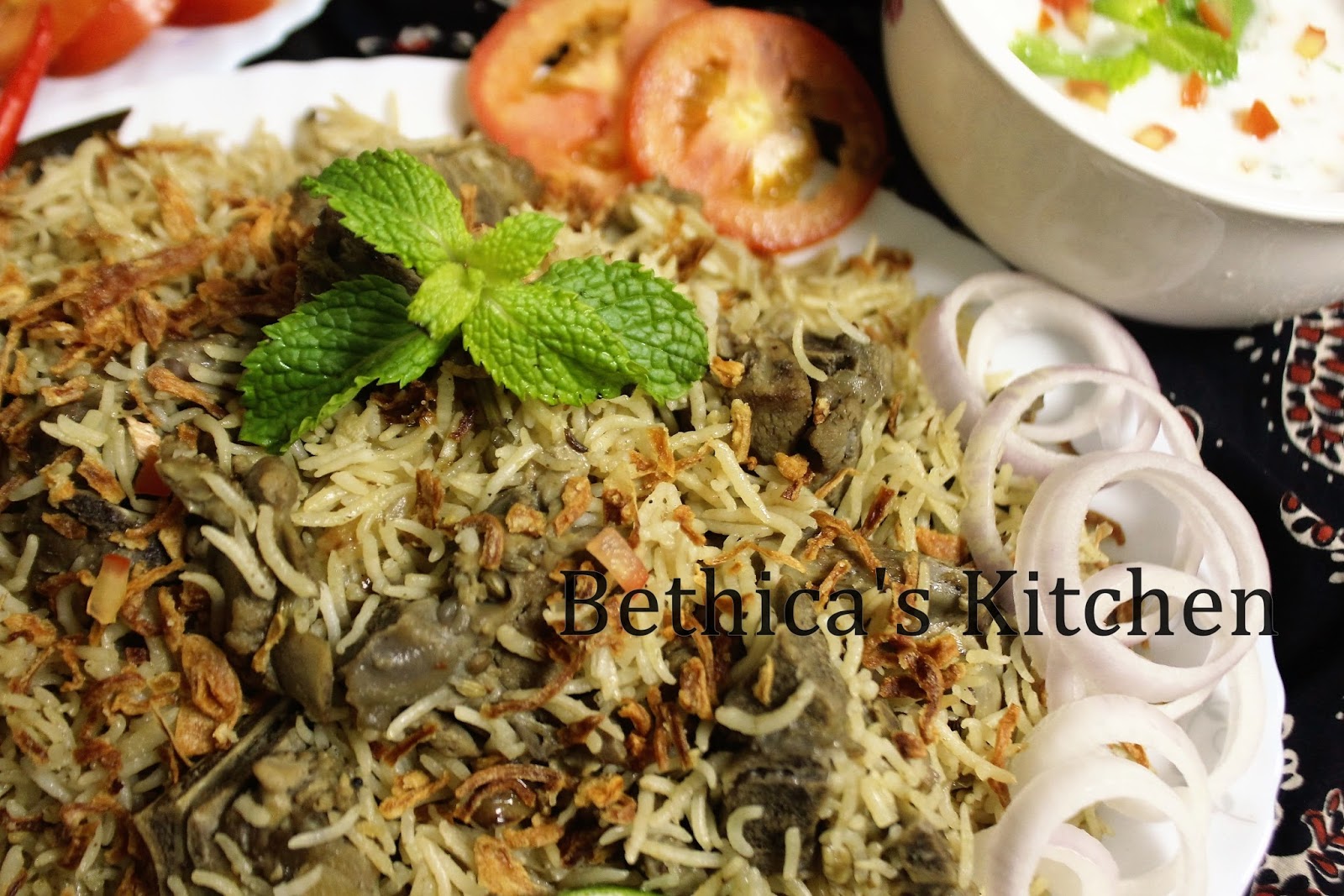Bethica's Kitchen Flavours: Mutton Yakhni Pulao - Kashmiri Style