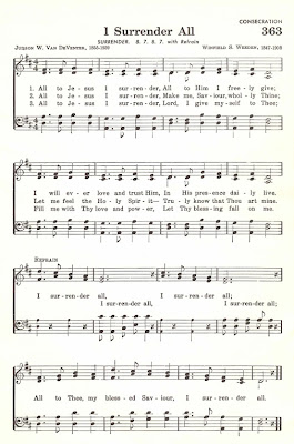 Triple the Scraps: {HSCRC12} Hymn #9, I Surrender All