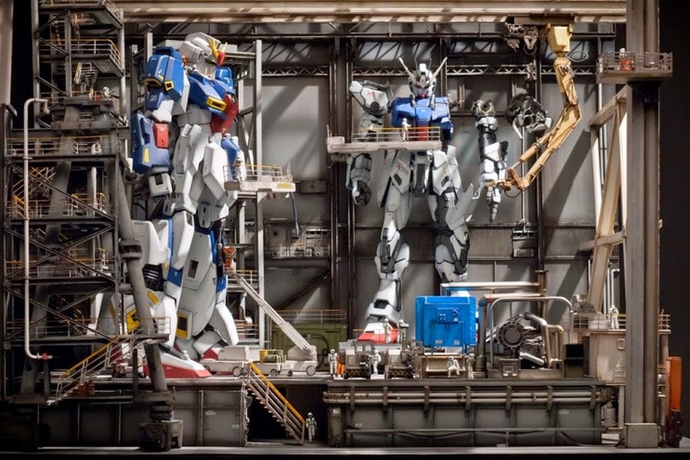 Custom Build: 1/60 Gundam Assemble Plant / Hangar Diorama - Gundam Kits ...