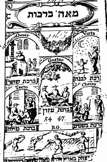 Musings of a Jewish Bookseller: Me'ah Berachot 1687 Amsterdam - Life as ...