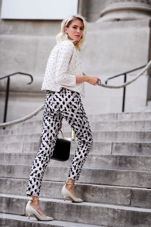 Trend: printed pants and Ways to Style them. - Miss Rich