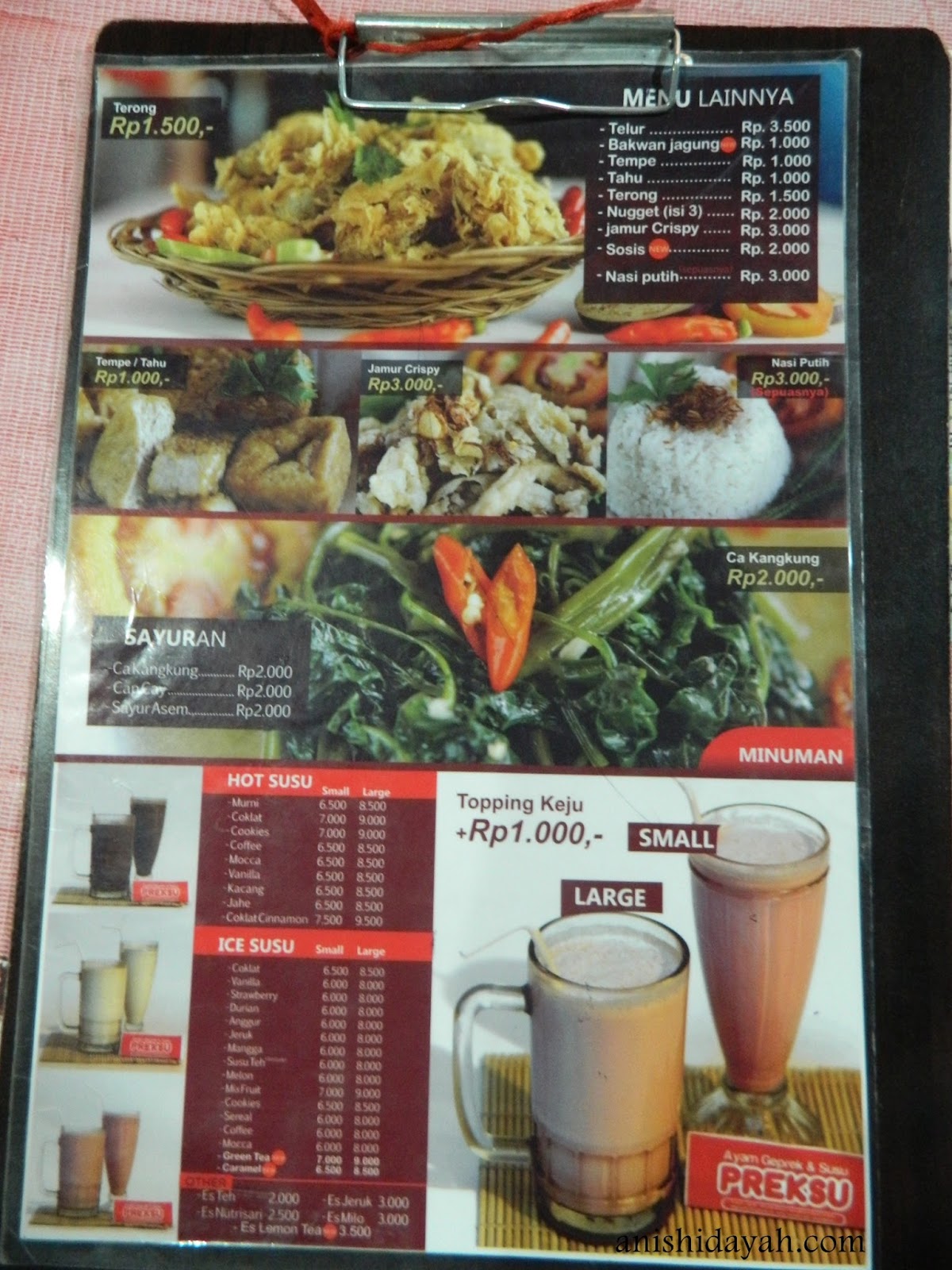 SangPetualang: Menikmati Ayam Geprek Keju Menggunakan Susu di Kedai Preksu