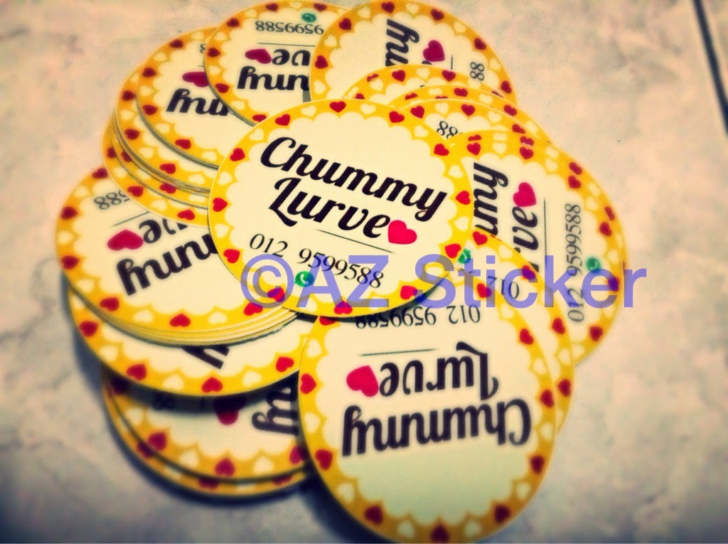 AZ Label Name Stickers Printing: Label Sticker Untuk Makanan (Coookies ...