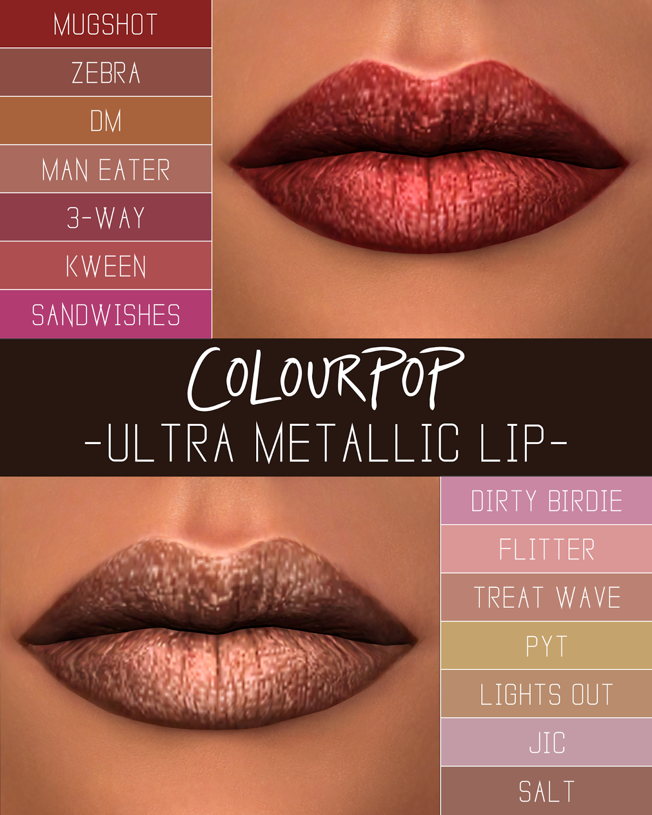 COLOURPOP ULTRA METALLIC LIP