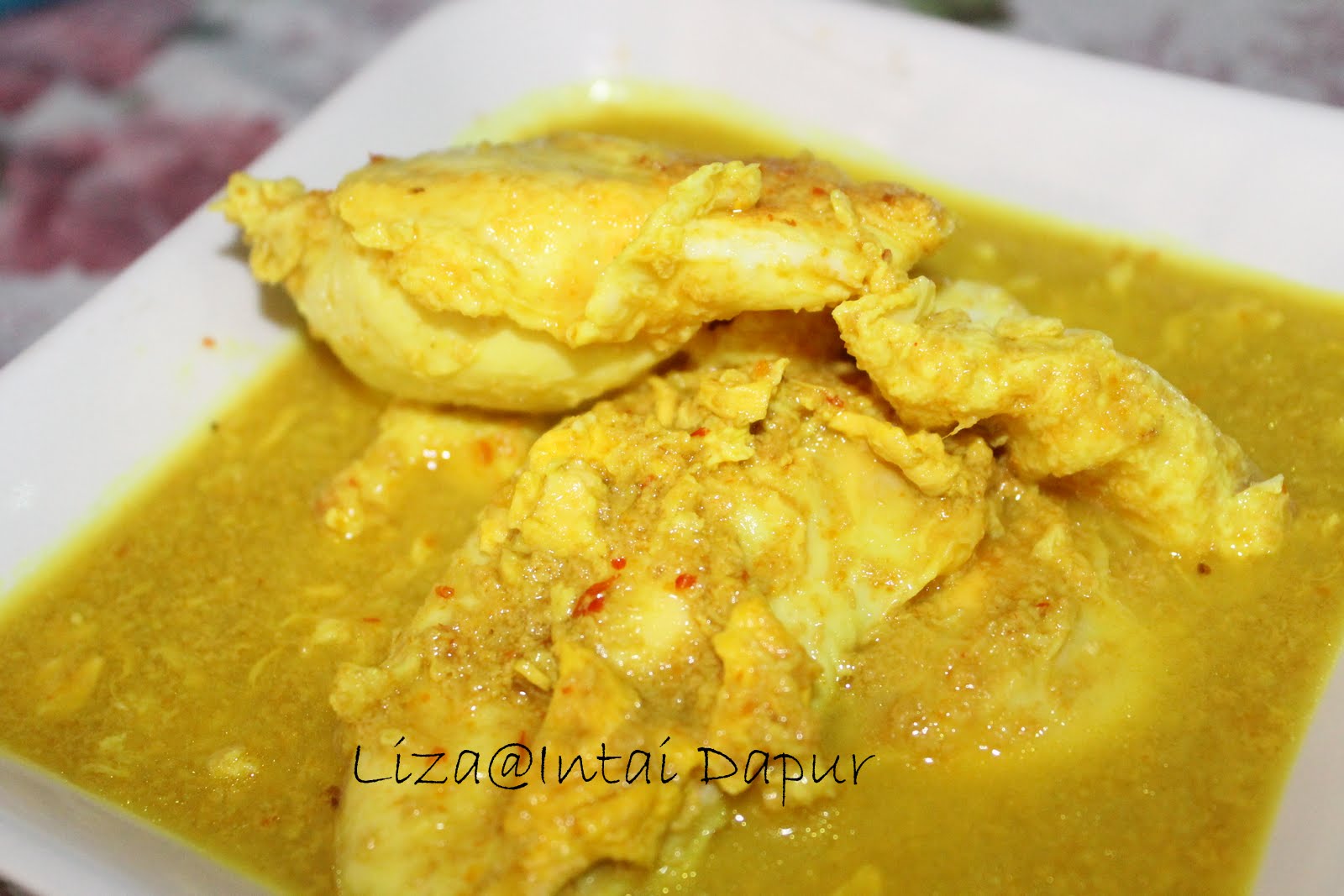 INTAI DAPUR: Masak Lemak Telur Itik....