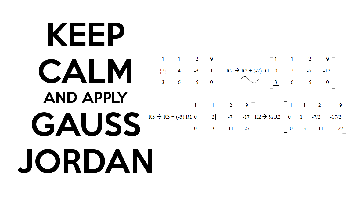 Contoh Soal Eliminasi Gauss Jordan 3X4