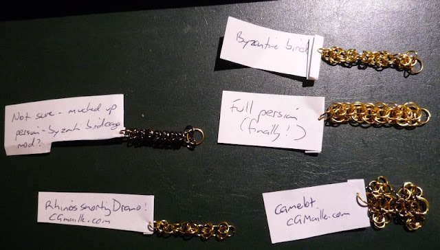 The Geeky Goblin: Chain maille chains