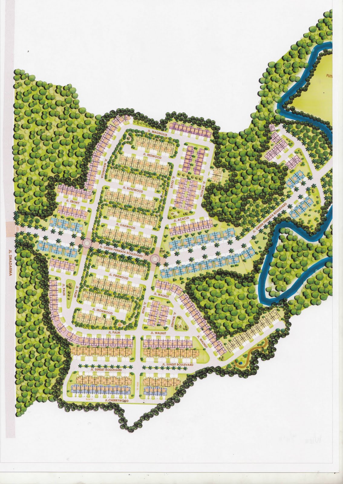 Green Permata, Pos Pengumben, Jakarta Selatan