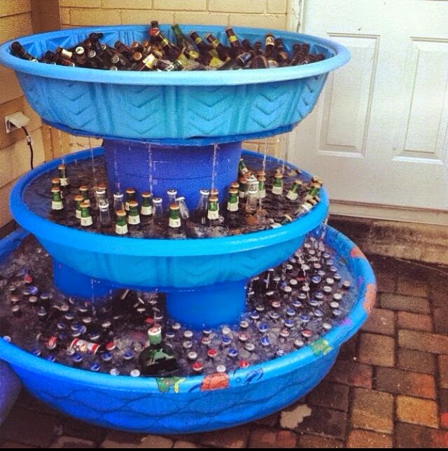 Creative Party Ideas By Cheryl KIddie Pool Beverage Cooler Creative Party Ideas By Cheryl KIddie Pool Beverage Cooler