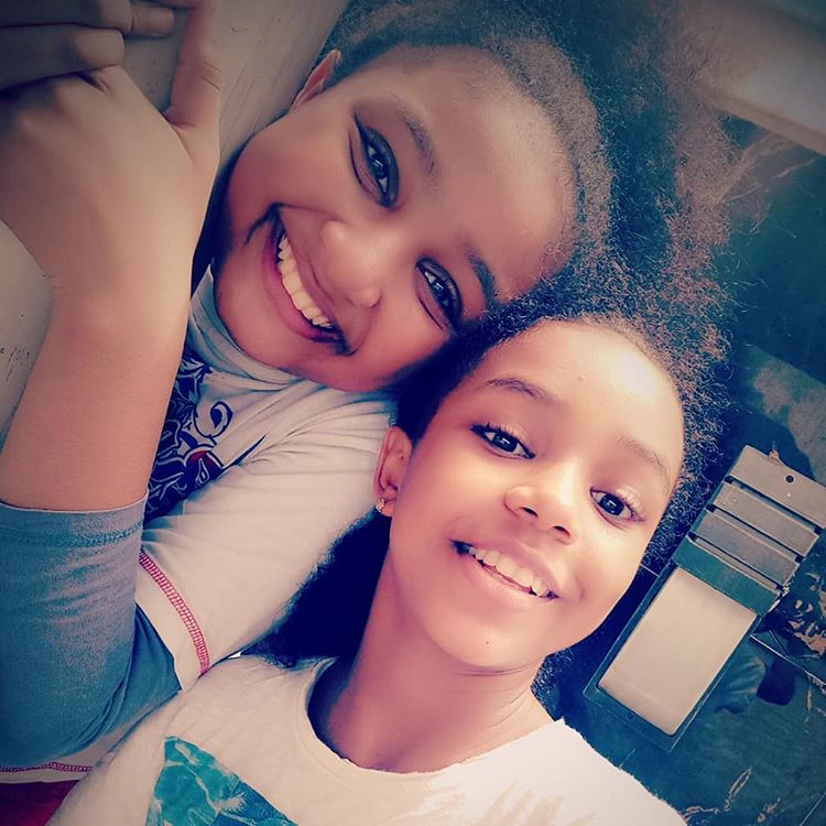 They are child actors and half-caste because their mother is not a ...