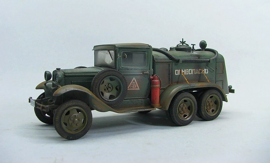 Panzerserra Bunker- Military Scale Models in 1/35 scale: GAZ-AAA truck ...