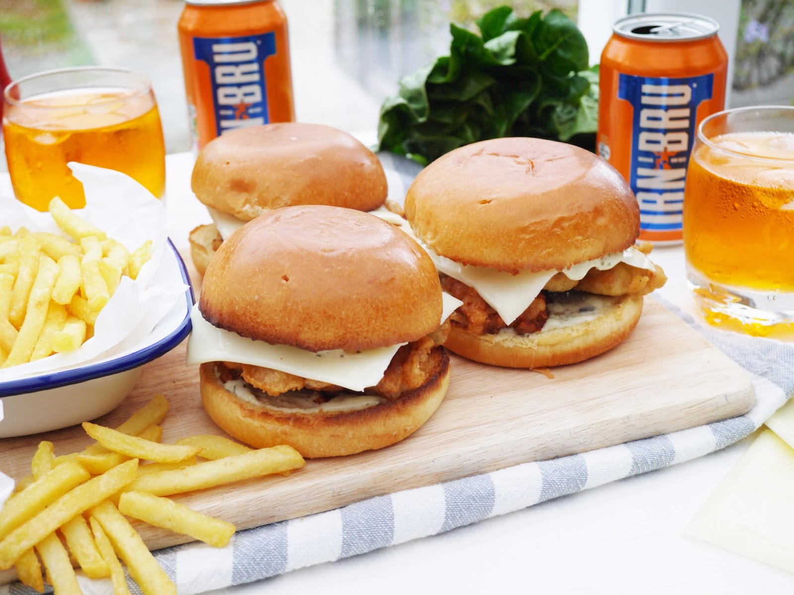 This Muslim Girl Bakes: Battered Fish Burgers.