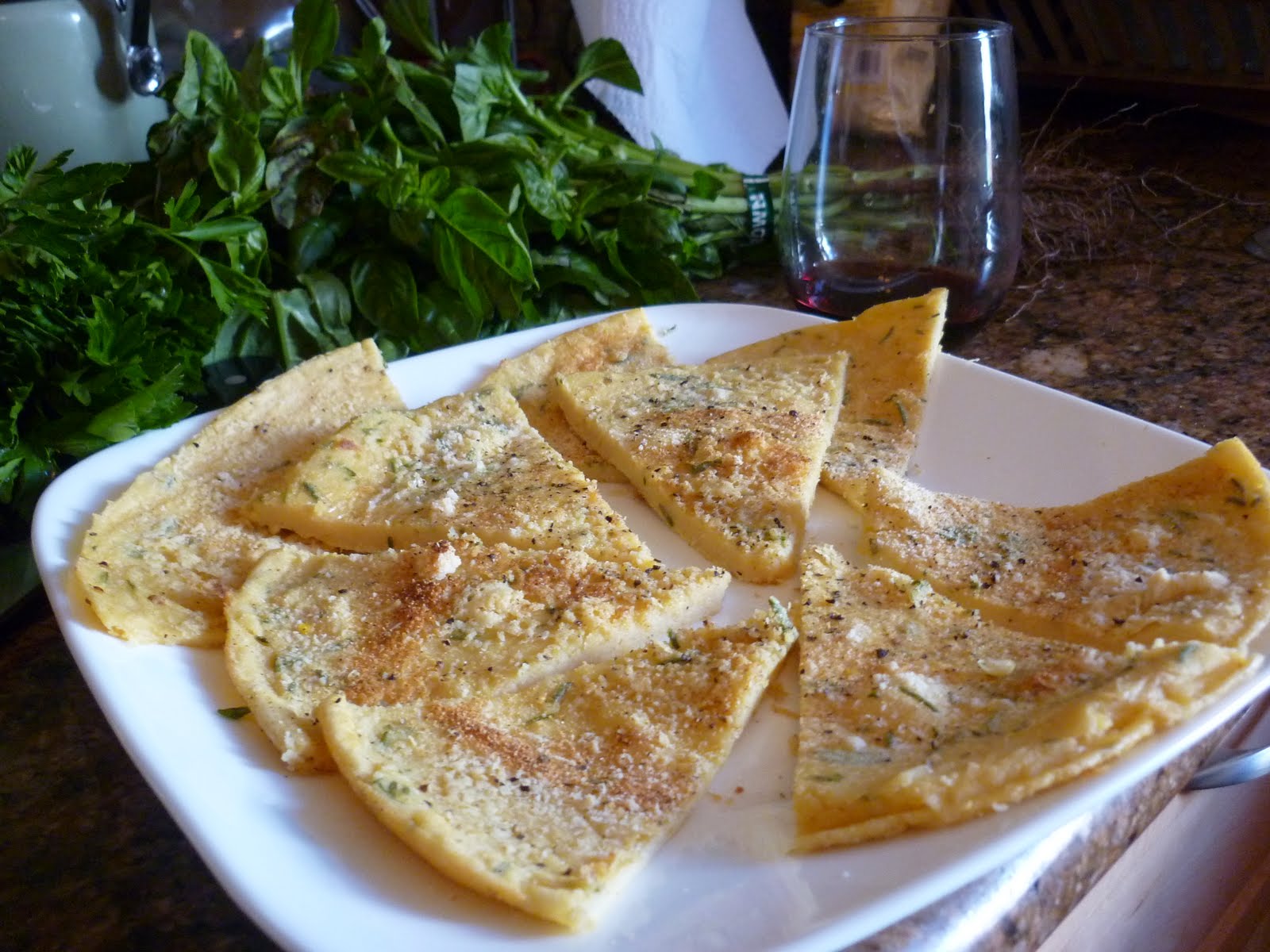 Good Looking Home Cooking: Chickpea Flatbread