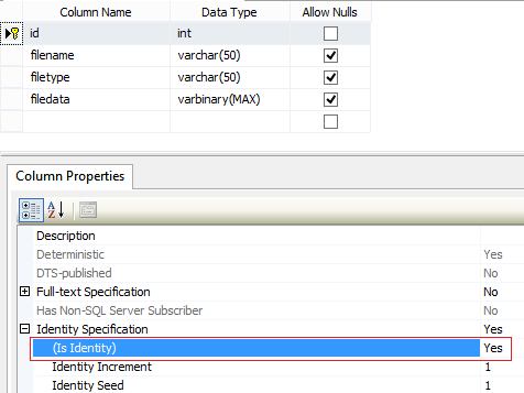 Save (Upload) Files to SQL Server Database using FileUpload Control in Asp.net - ASP.NET,C#.NET ...