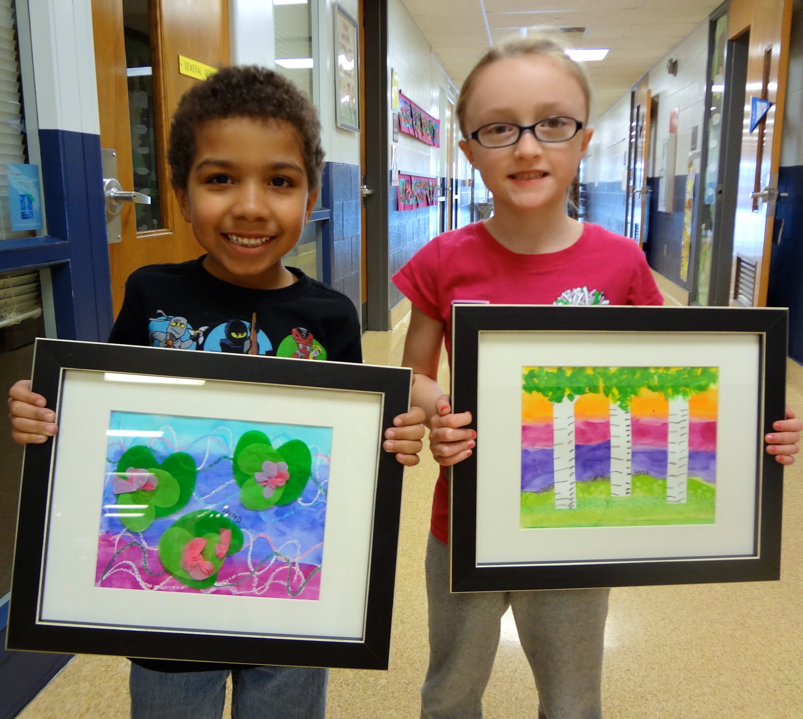 Sharpies, paint, and paper! Oh my!: Poster Children!