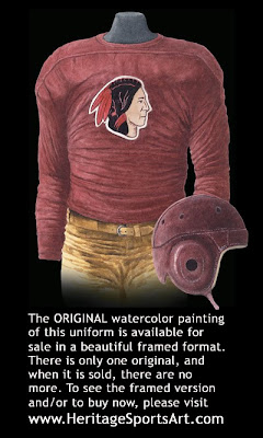 Washington Commanders Uniform and Team History | Heritage Uniforms and ...