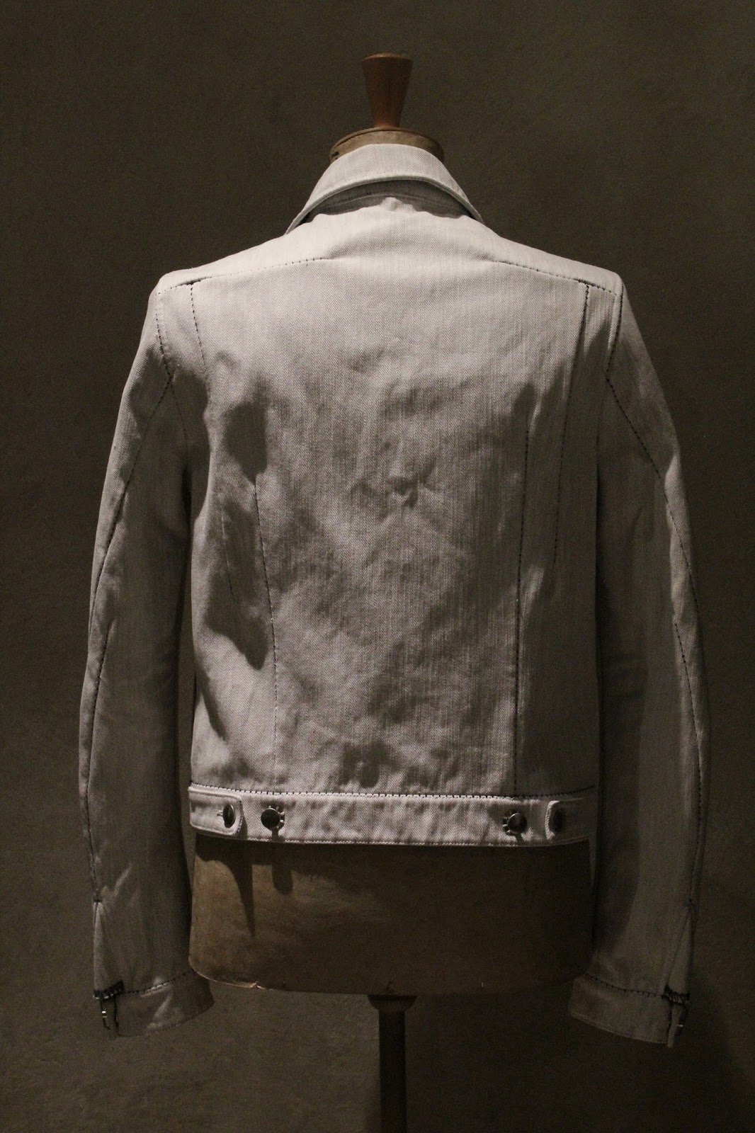 CAROL CHRISTIAN POELL SS18 OVERLOCK, DEAD END DENIM JACKET