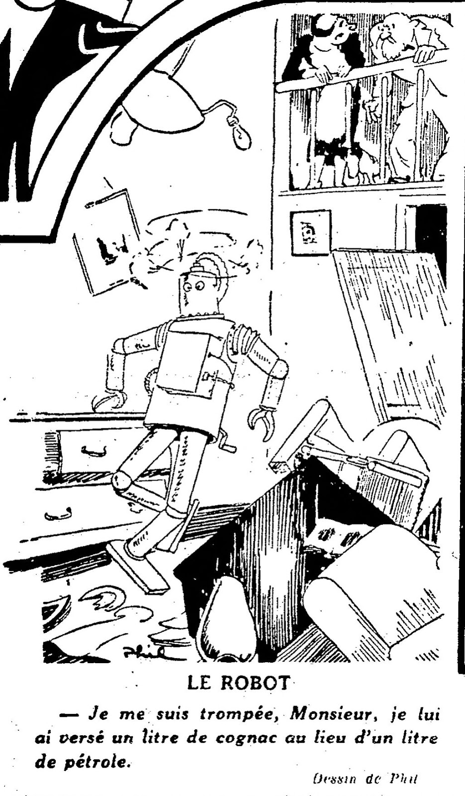 ArchéoSF: Phil, Le robot (1937)