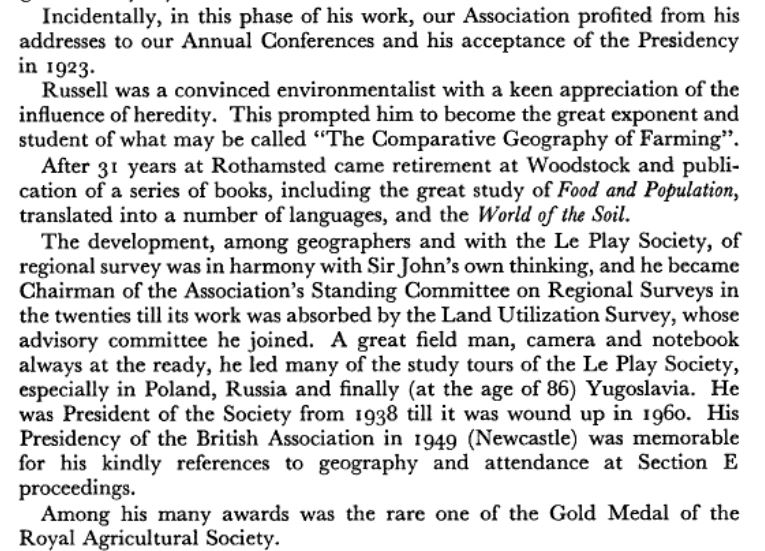 The Geographical Assocation and its Presidents: 1923: Sir (Edward) John ...