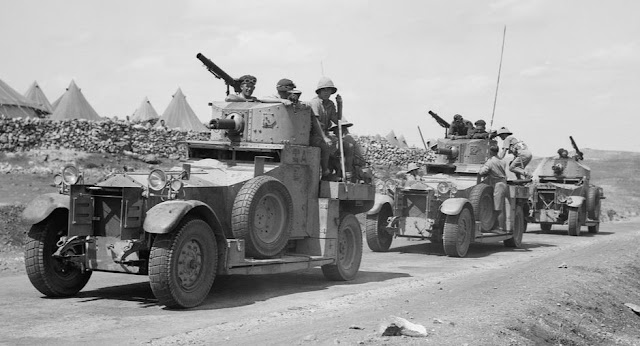 Just A Car Guy: Fordson Armoured Car of No. 2 Armoured Car Company RAF ...