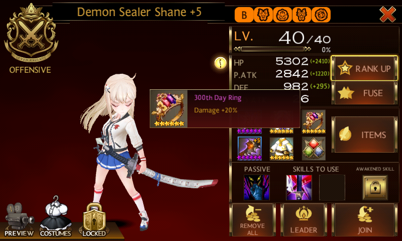 Shafin Style: Seven Knight : Senjata Buat Shene