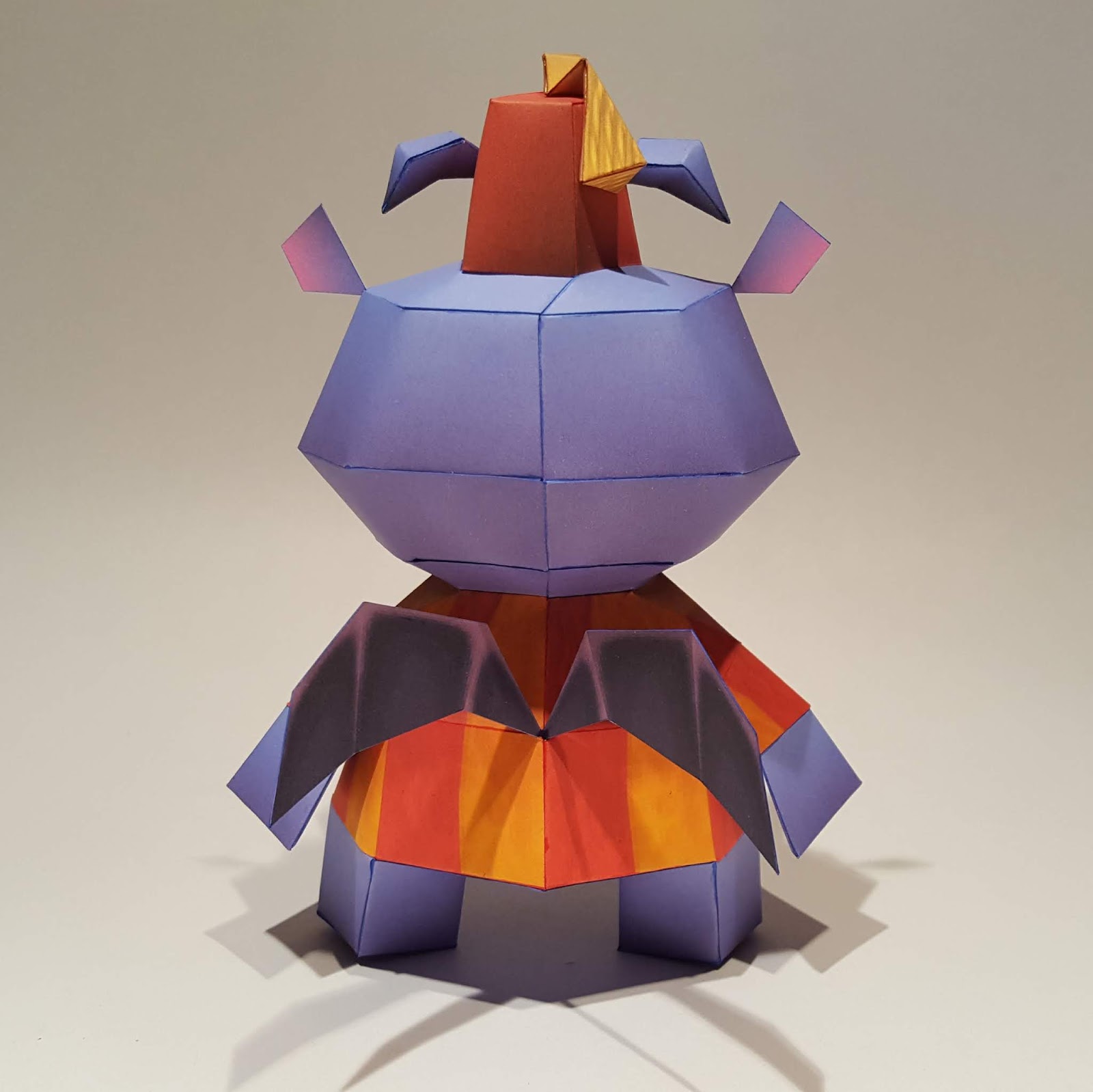 Spyro Papercraft: Blue Hippo