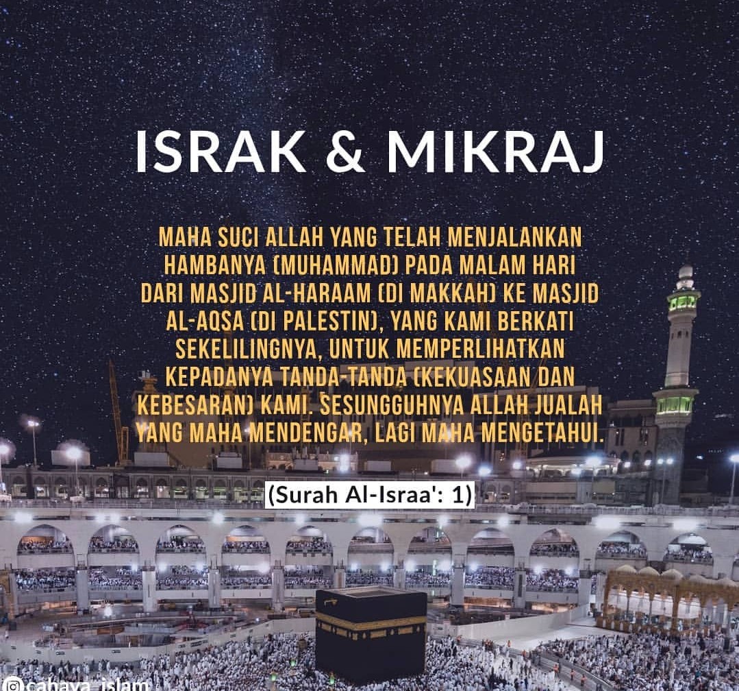 SALAM ISRAK & MIKRAJ