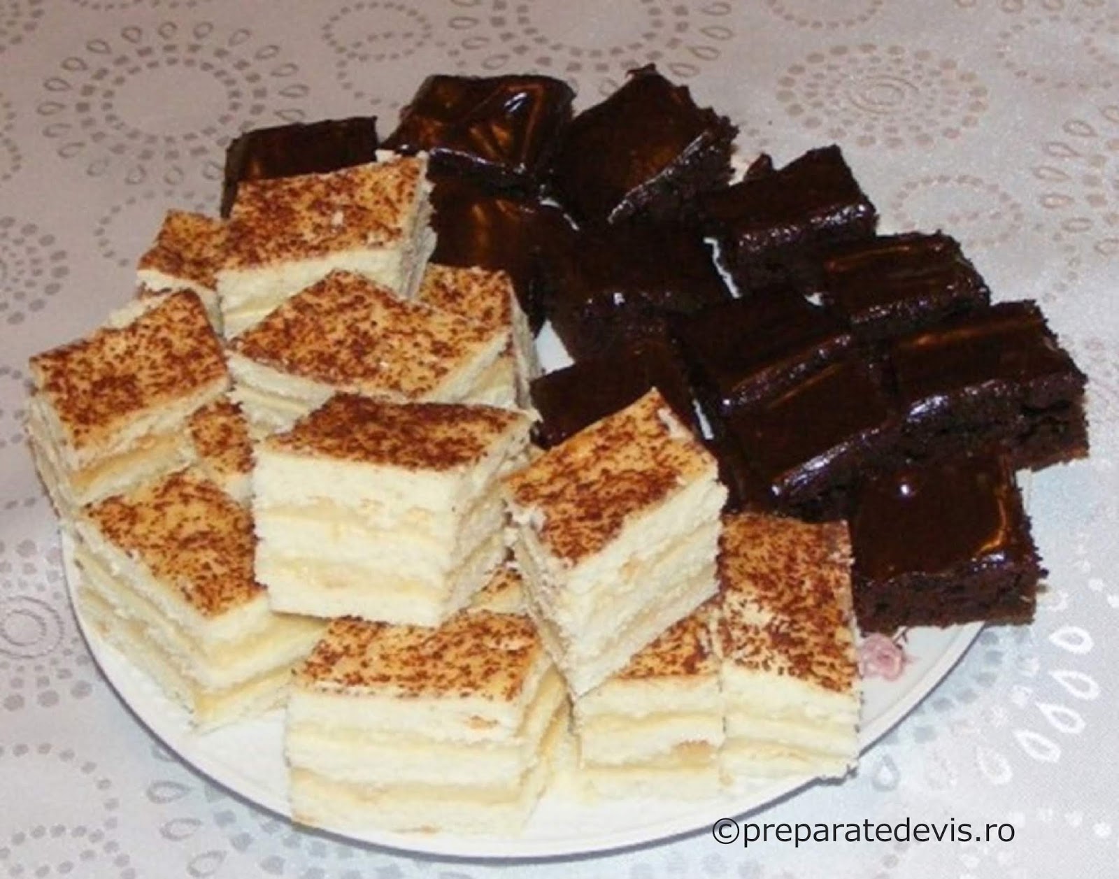 Prajitura Negresa cu nuci si cafea | Preparatedevis.ro
