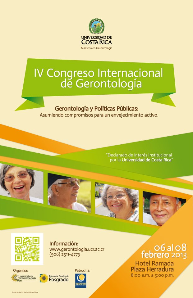 GERONTOLOGIA Y TRABAJO SOCIAL: Congreso de Gerontología Costa Rica