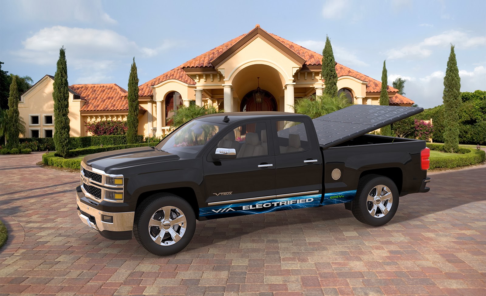 Solar panel cover provides 2 kilometers of driving for every hour in ...