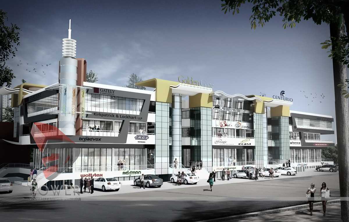 malls | multiplexes | 3d design