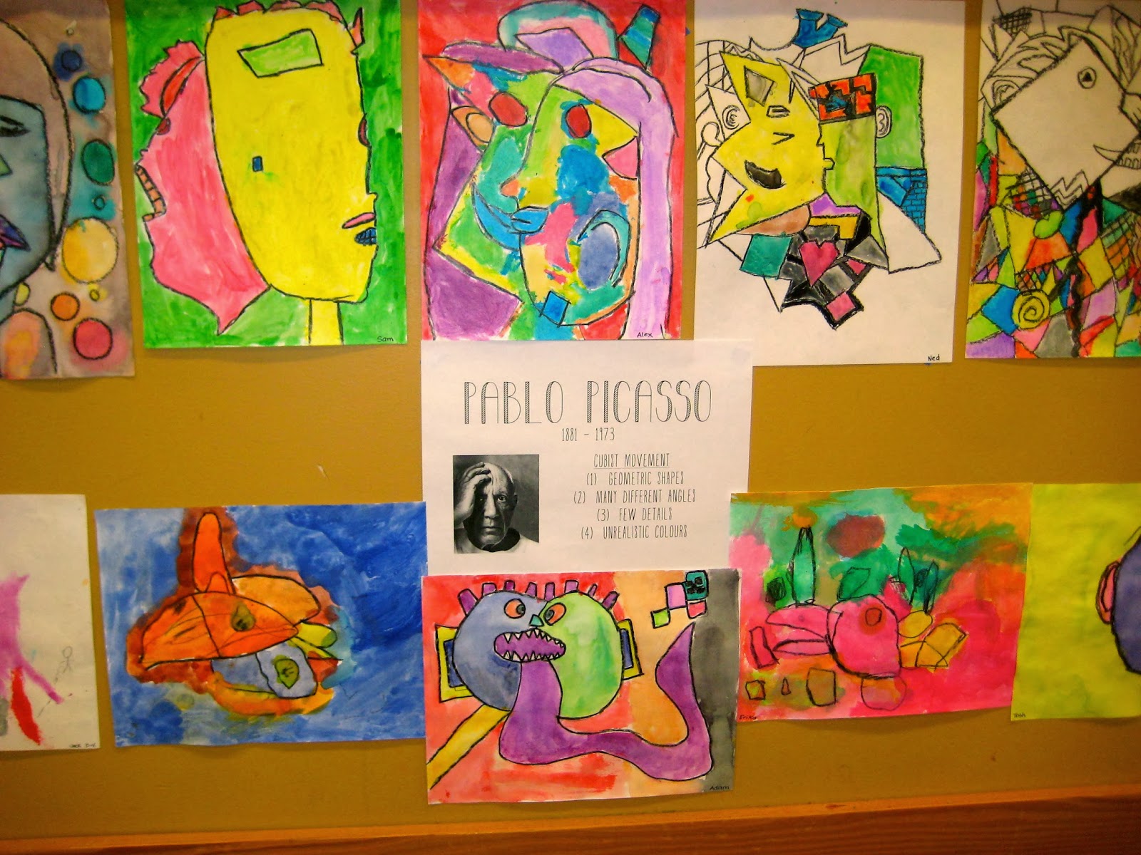 Ms. Liebel's Classroom: Pablo Picasso: Cubism Period