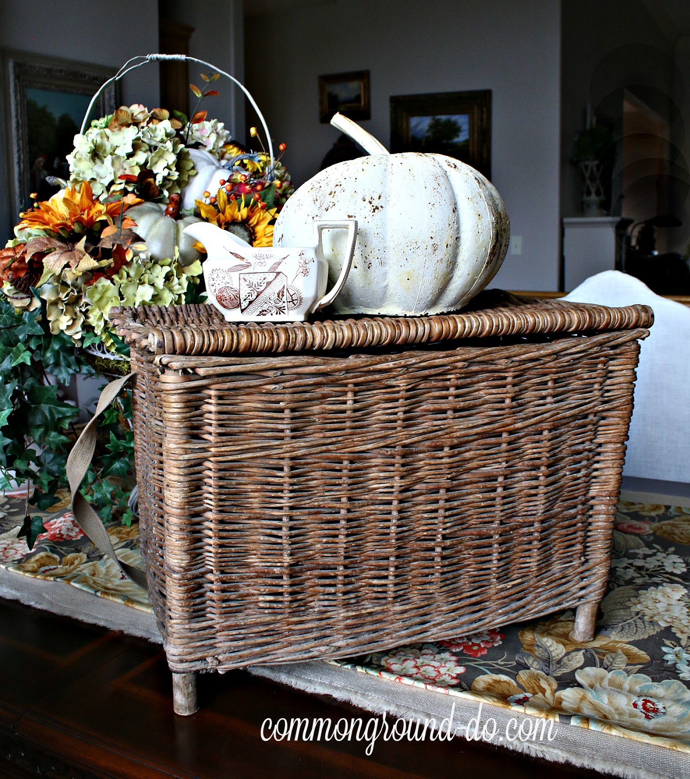common ground : Bountiful Fall Baskets Blog Hop