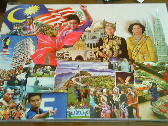 Rasma Suzieana: KOLAJ PENGHASILAN MONTAJ