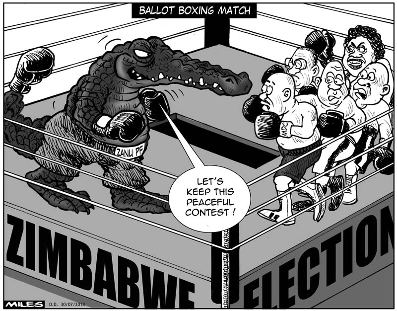 Cartoons by Miles: Ready to rumble