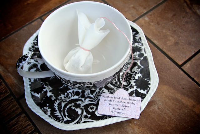 Life Sprinkled With Glitter: No Sew Handmade Tea Bags with Personalized ...