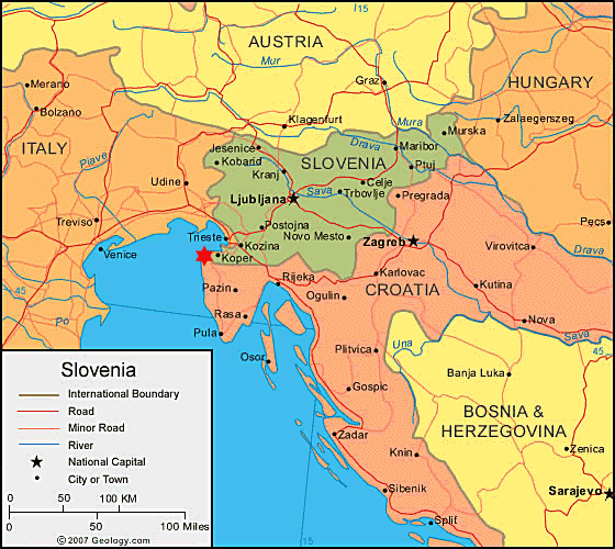 Jim and Kim's Travels: A Castle and a Cave Walk in Koper, Slovenia