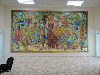 DISEÑOS Y PROYECTOS DE ARTE: MURAL ¨LA INTEGRIDAD¨ DEL GRUPO BANAMIEL