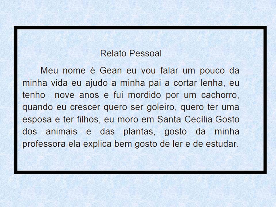 Escola de Ed. B. Maria Salete Cazzamali: Os alunos do 3º ano do ensino ...