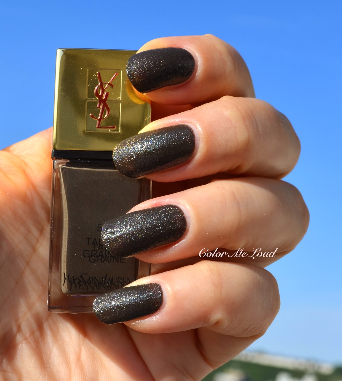 YSL La Laque Couture #52 Bleu Galuchat, #53 Taupe Graine from Fall 2014 ...